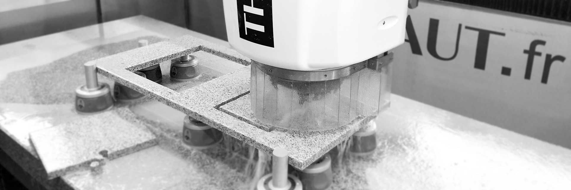 Machines-outils pour débiter, usiner et polir la pierre