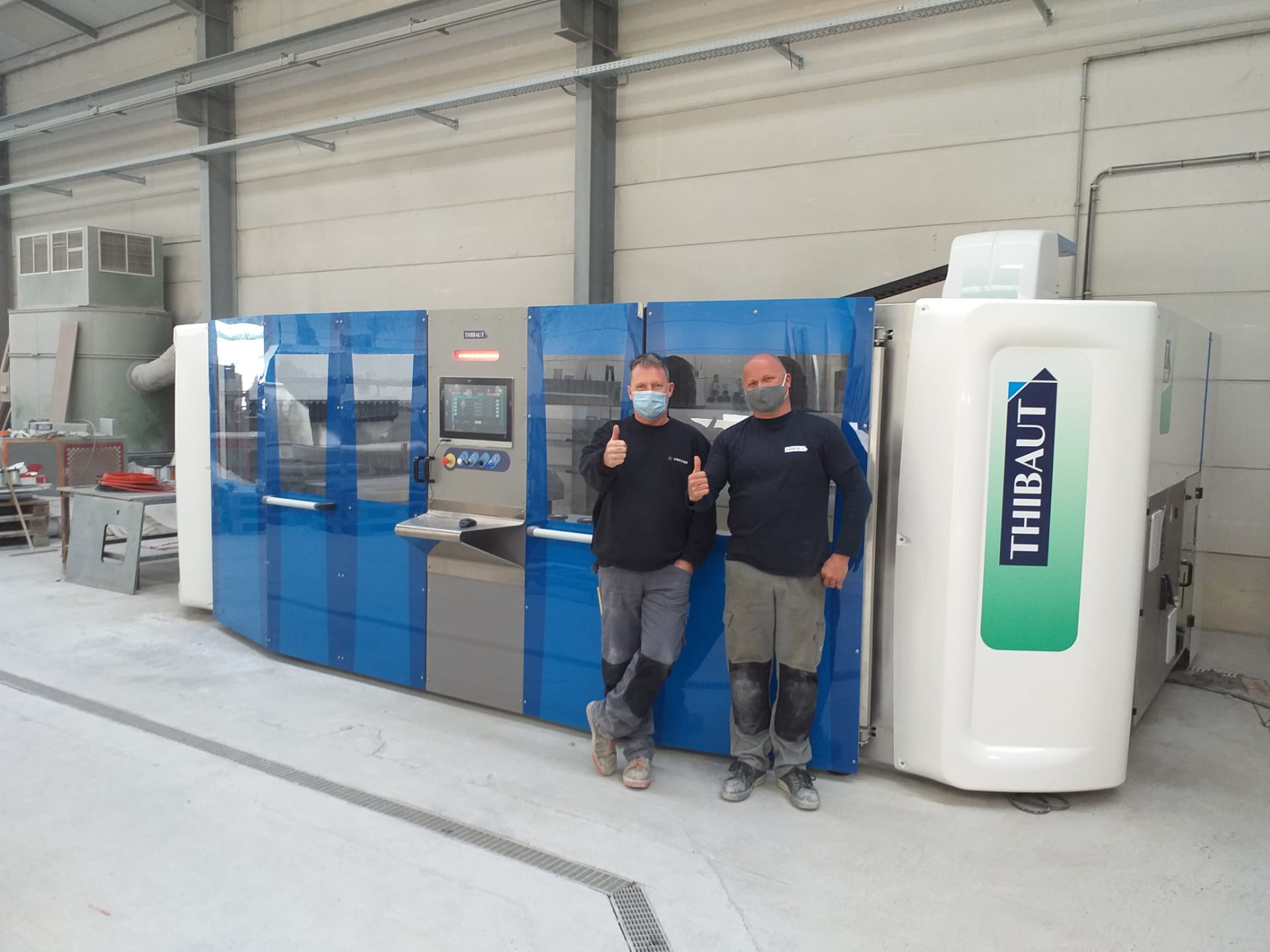 CNC machining centre Thibaut T812 V5 3 or 4 axes | Thibaut Machines