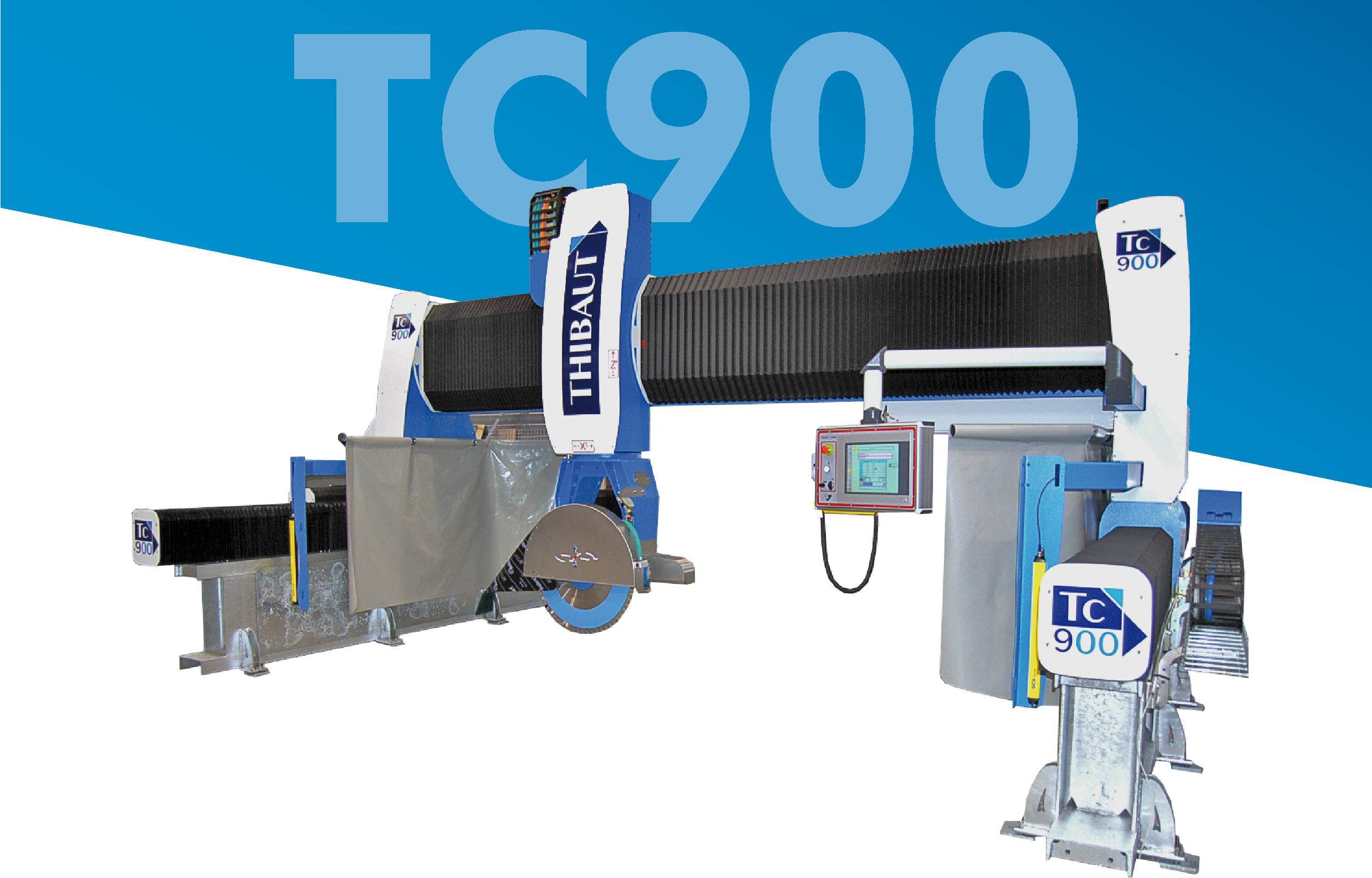 TC625 débiteuse CNC 5 axes Thibaut centre de débitage | Thibaut Machines