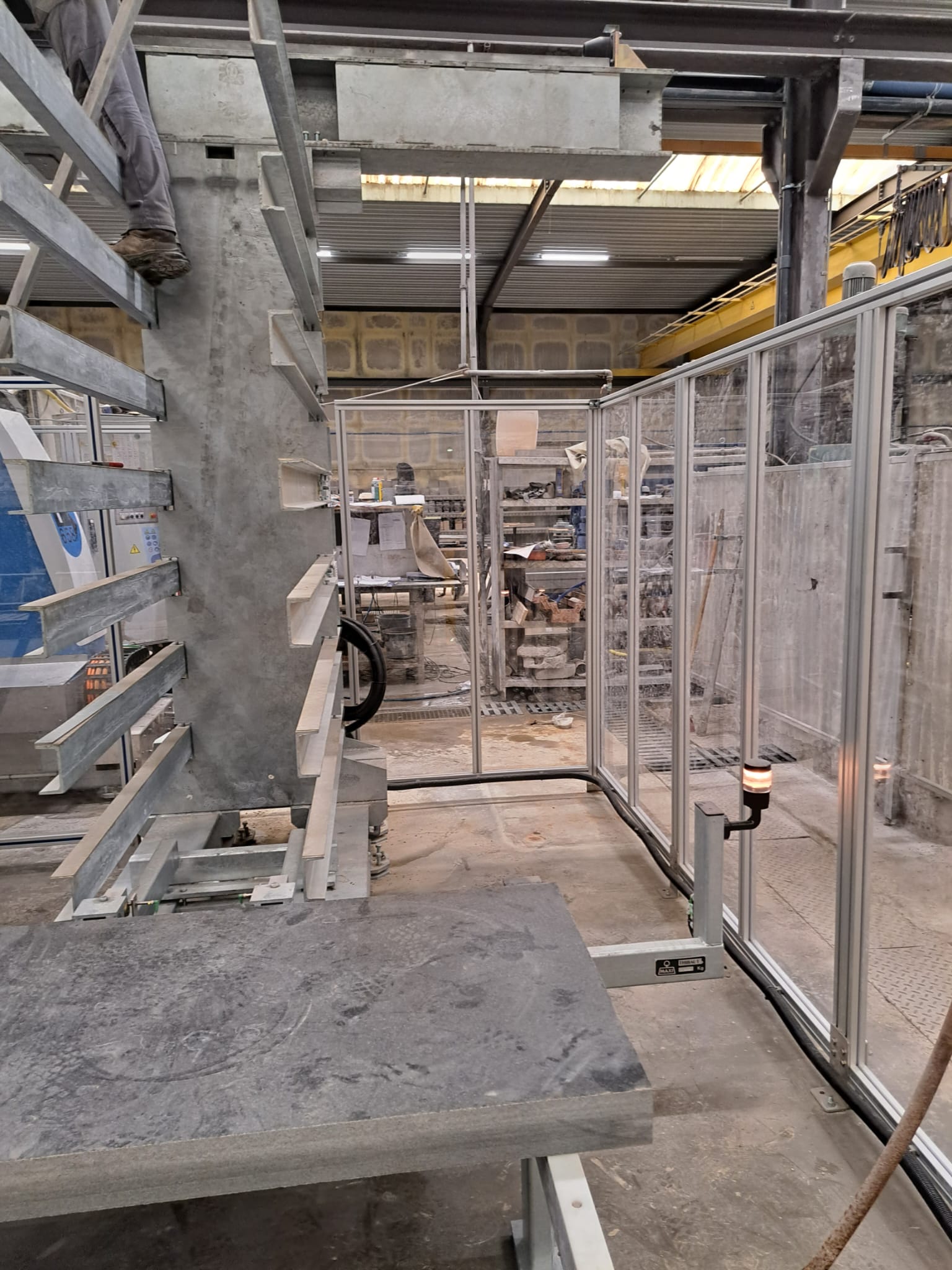 Edge polisher with automatic loader T658 TOPS | Thibaut Machines